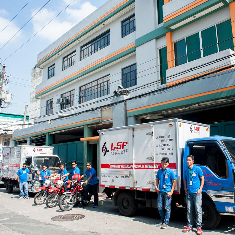 Our Logistics – LSF Printing Services, Incorporated